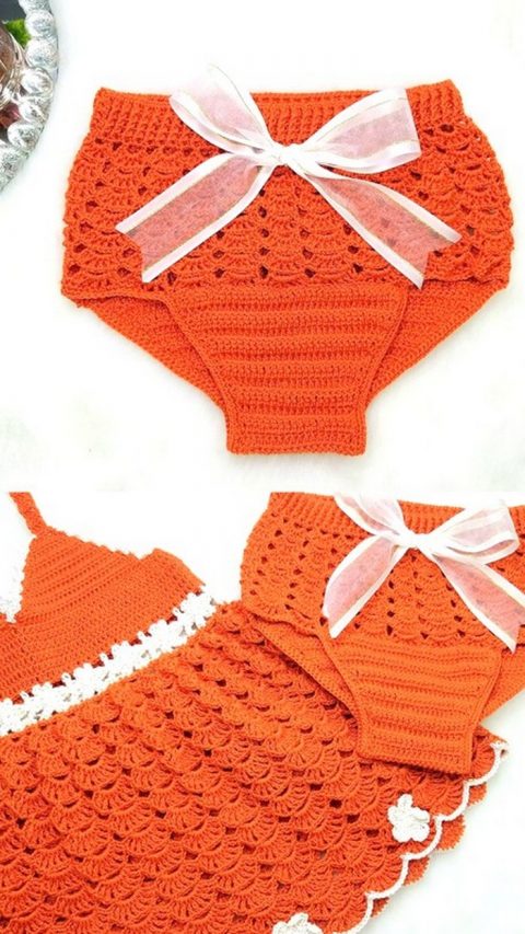Crochet Soakers Newborn Diaper Cover Free Pattern