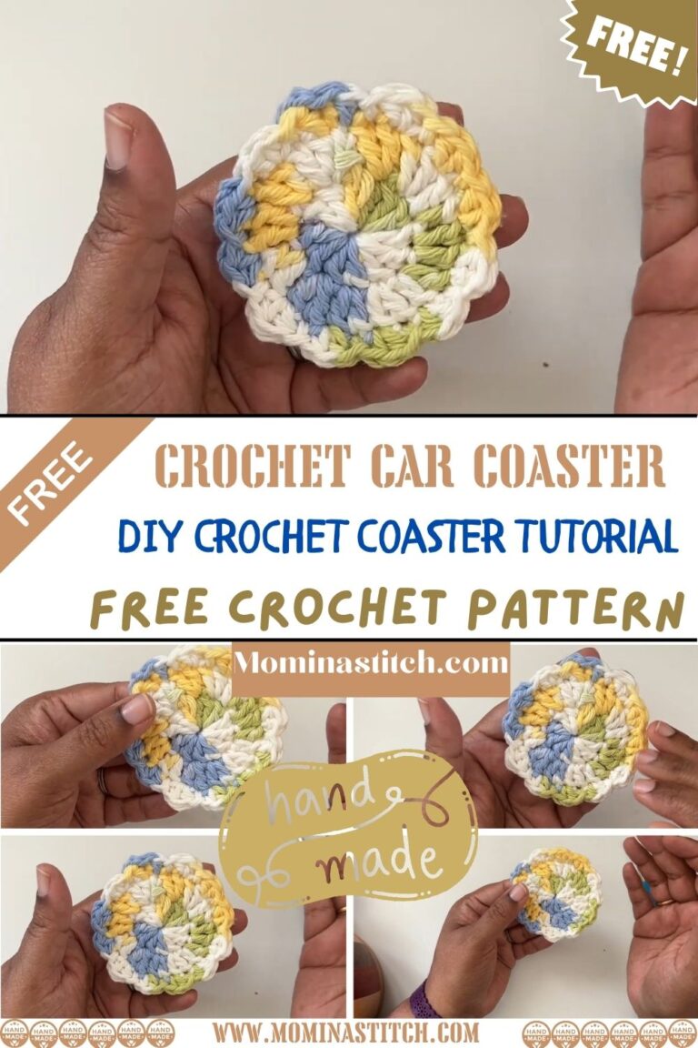 Crochet Car Coasters: A Step-by-Step Guide