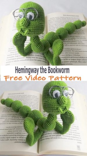 Trending Crochet Bookworm Amigurumi Patterns and Tutorials