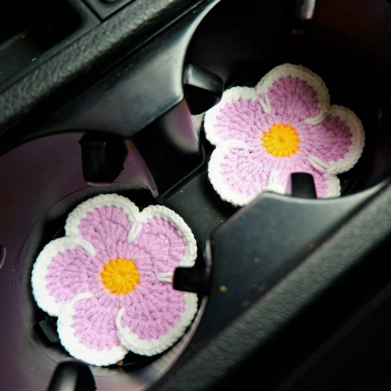 Crochet Car Coasters: A Step-by-Step Guide