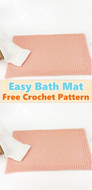 Crochet Bath Mat Patterns