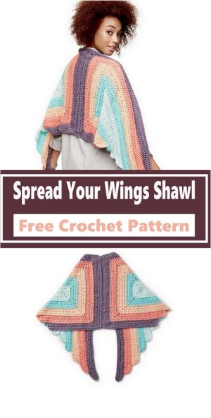 Wings Shawl Crochet Patterns