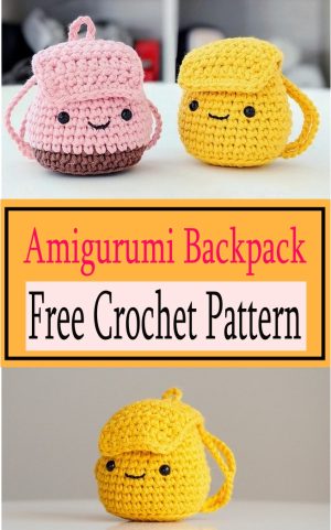 Mini Crochet Backpack Pattern