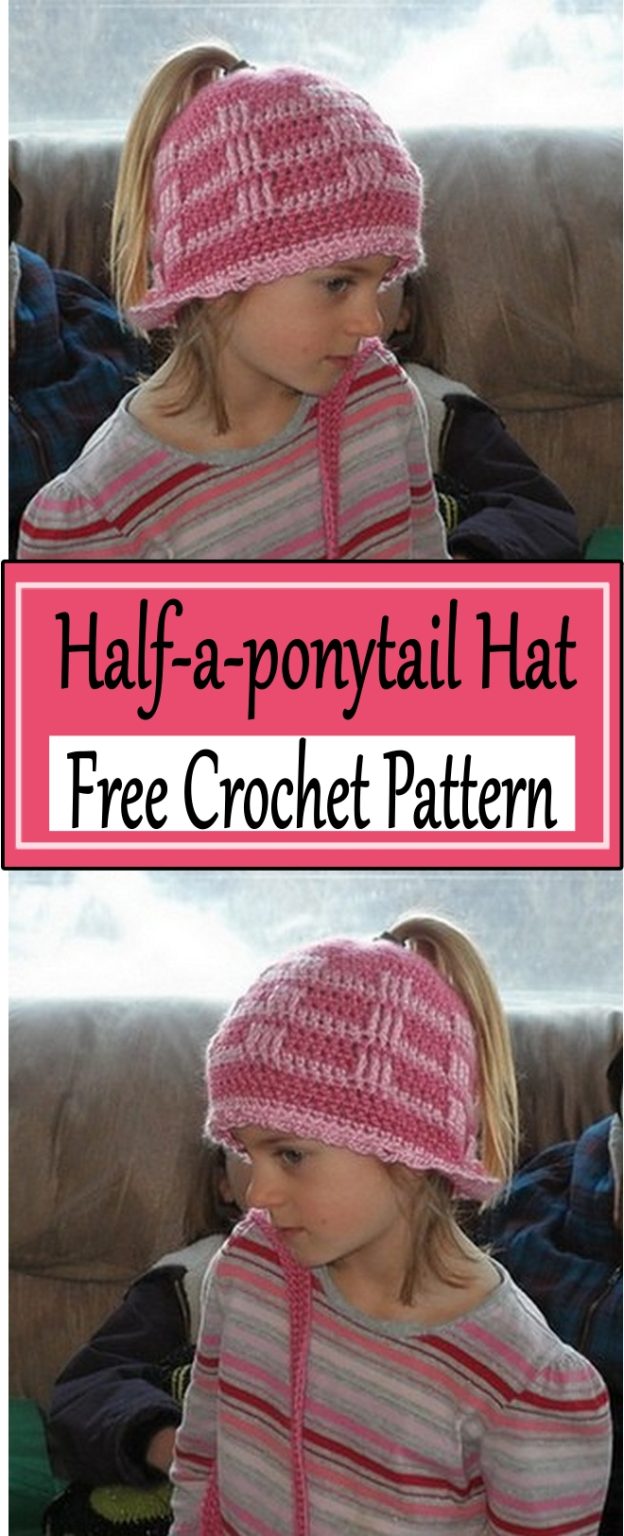 Crochet Ponytail Hat Patterns