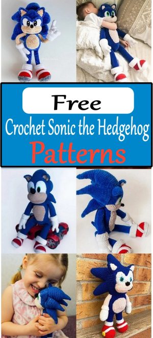Crochet Sonic the Hedgehog