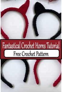 Wearable Crochet Horns Patterns