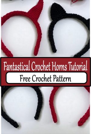 Wearable Crochet Horns Patterns