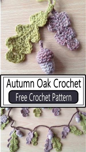 Crochet Oak Leaves