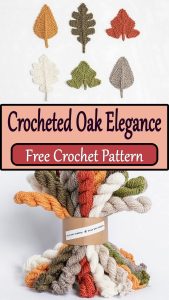 Crochet Oak Leaves