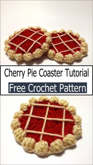 Crochet Cherry Pie