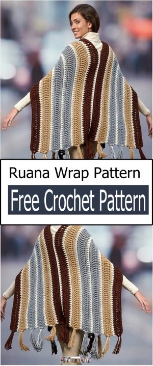 Crochet Ruana Patterns