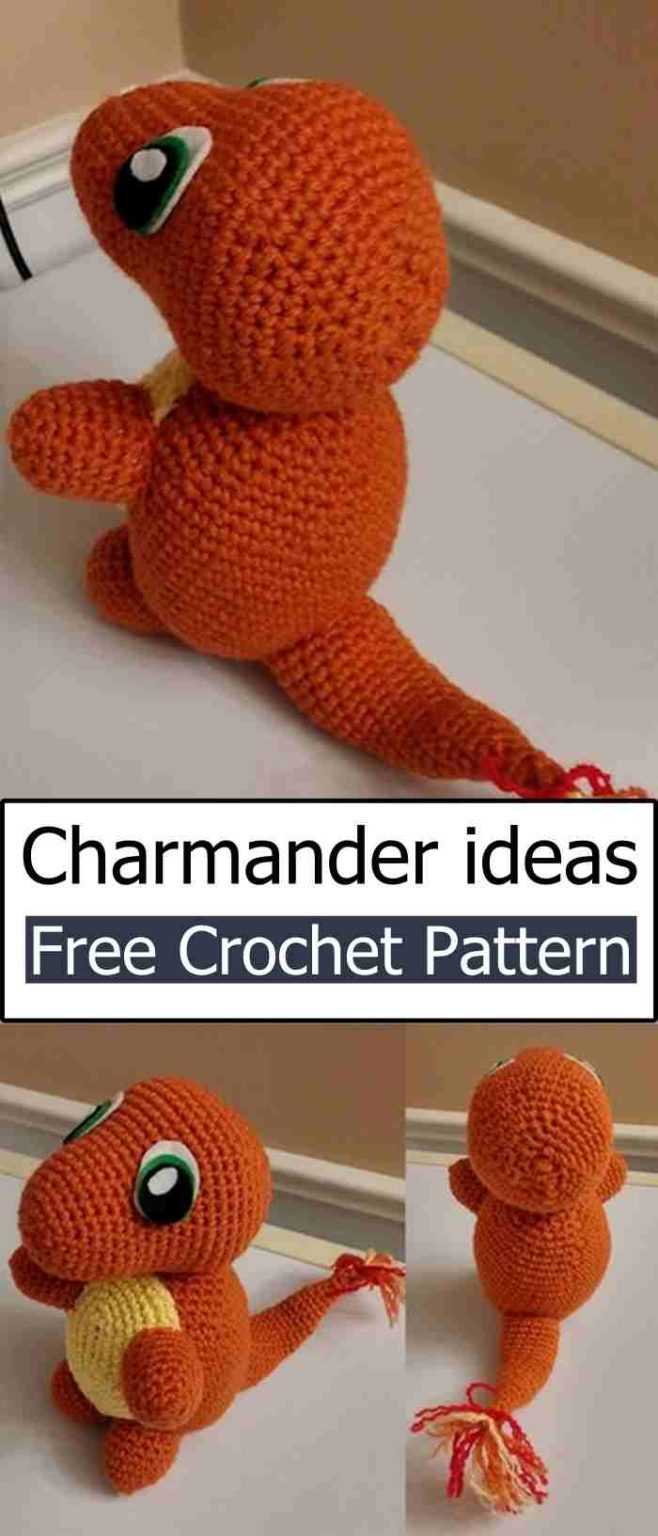 Crochet Charmander Amigurumi