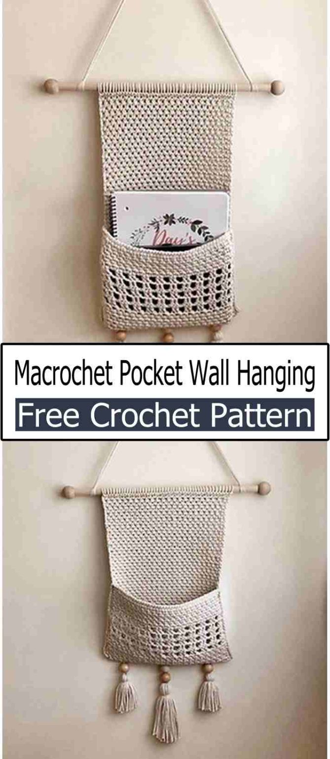 Crochet Wall Pocket