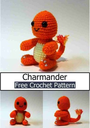 Crochet Charmander Amigurumi