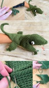 Lizard Hand Puppet