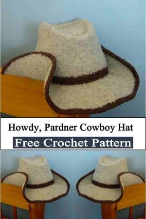 Cowboy Hat Crochet Pattern