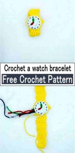 Crochet Watch Bracelet