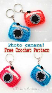 Crochet Photo Camera Amigurumi