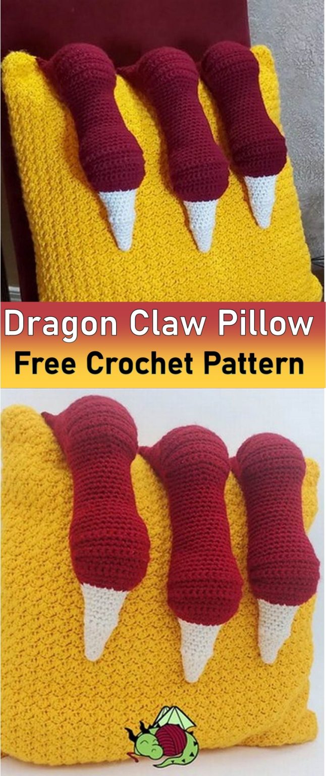 Crochet Dragon Pillow Pattern