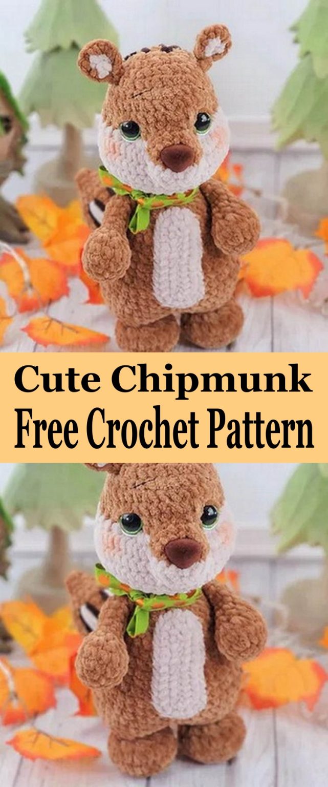 Crochet Chipmunk Amigurumi