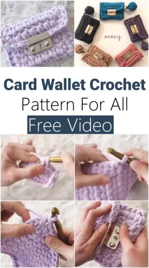 Crochet Card Wallet