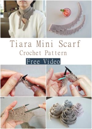 Crochet Croissant Scarf