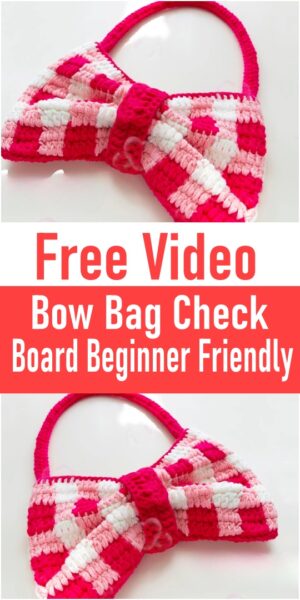 Crochet Bow Bag