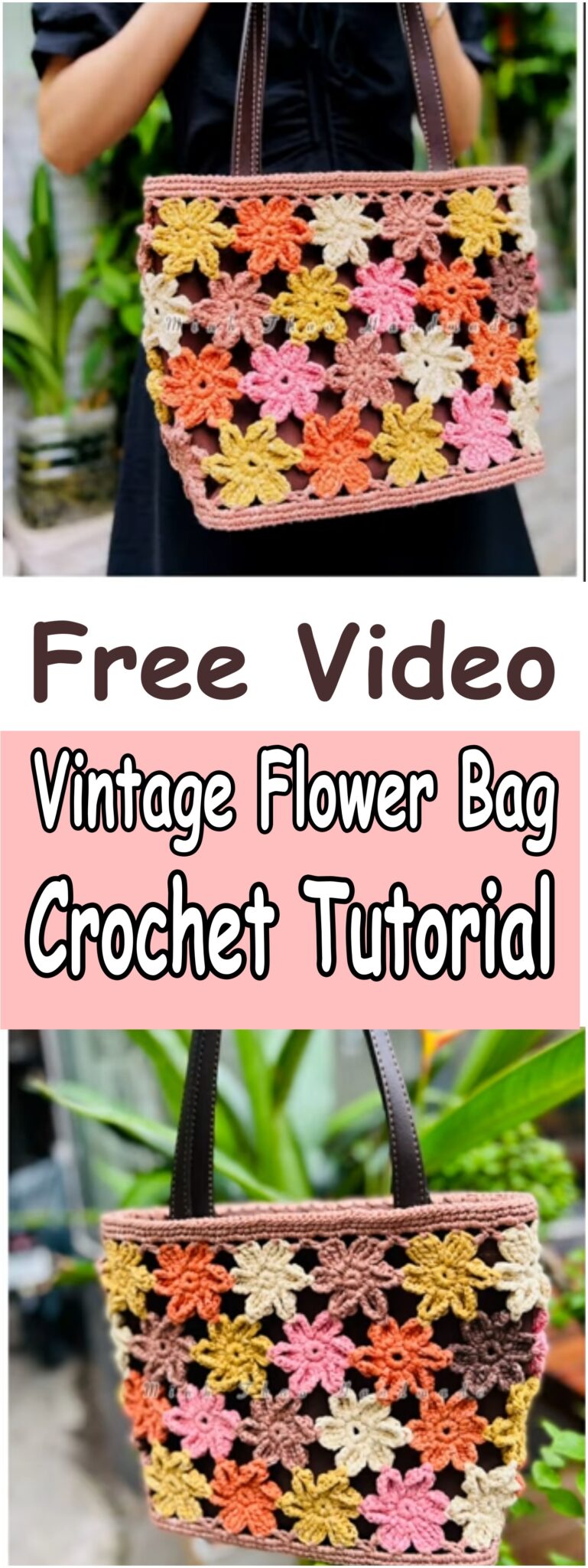 Crochet Tote Net Bag