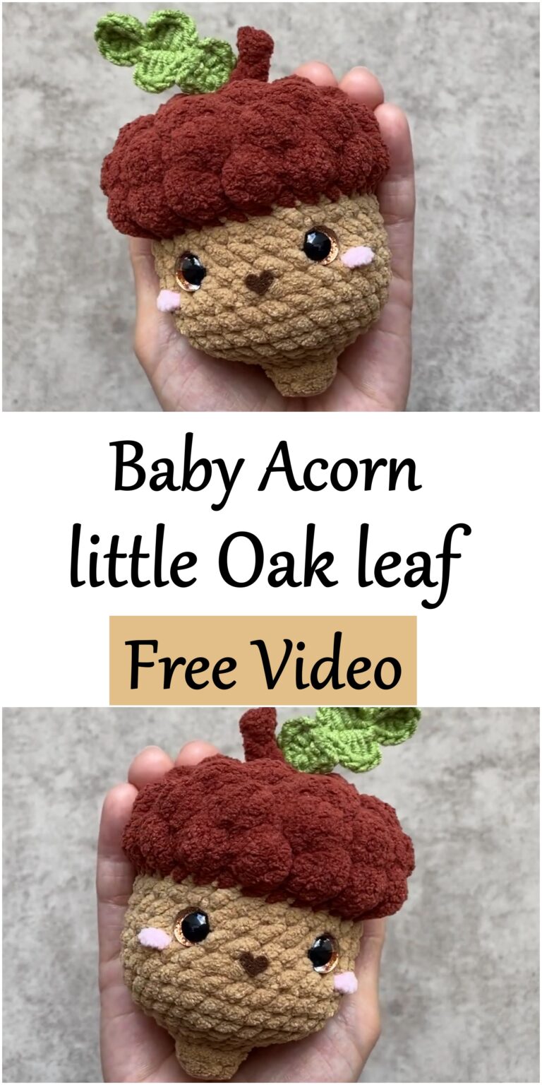 Amuseable Acorn Amigurumi