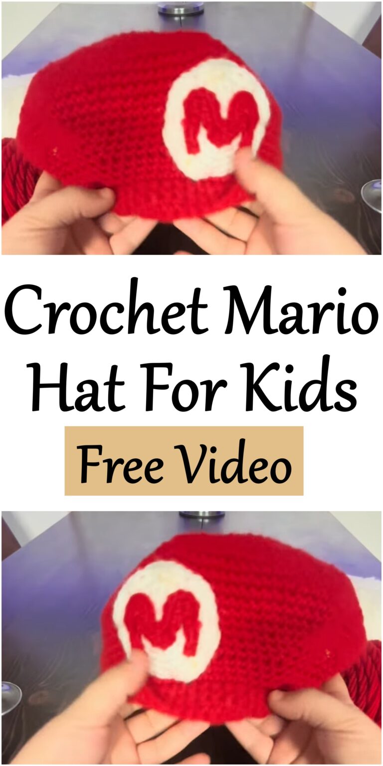 Crochet Mario Hat