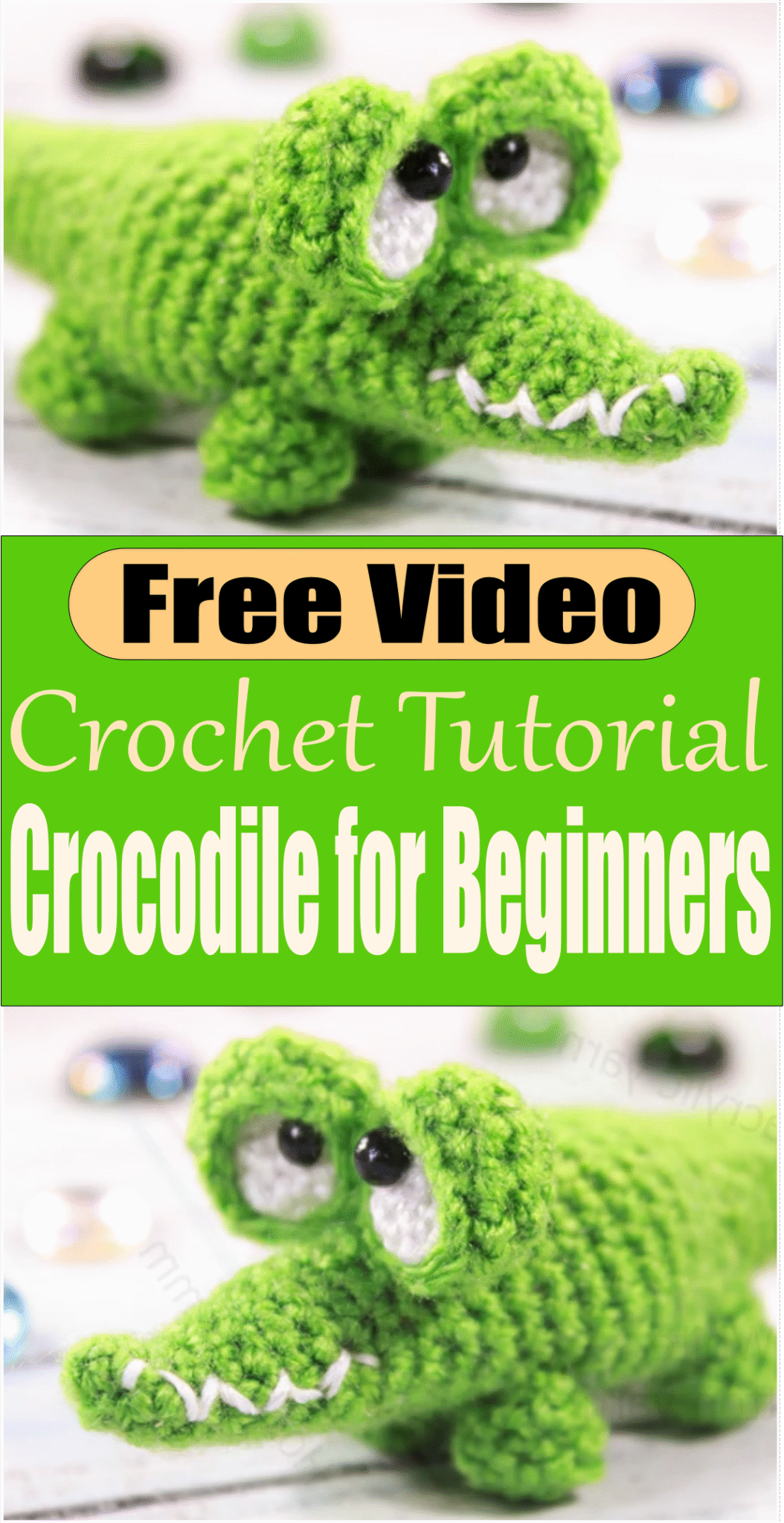 Crochet Crocodile Amigurumi
