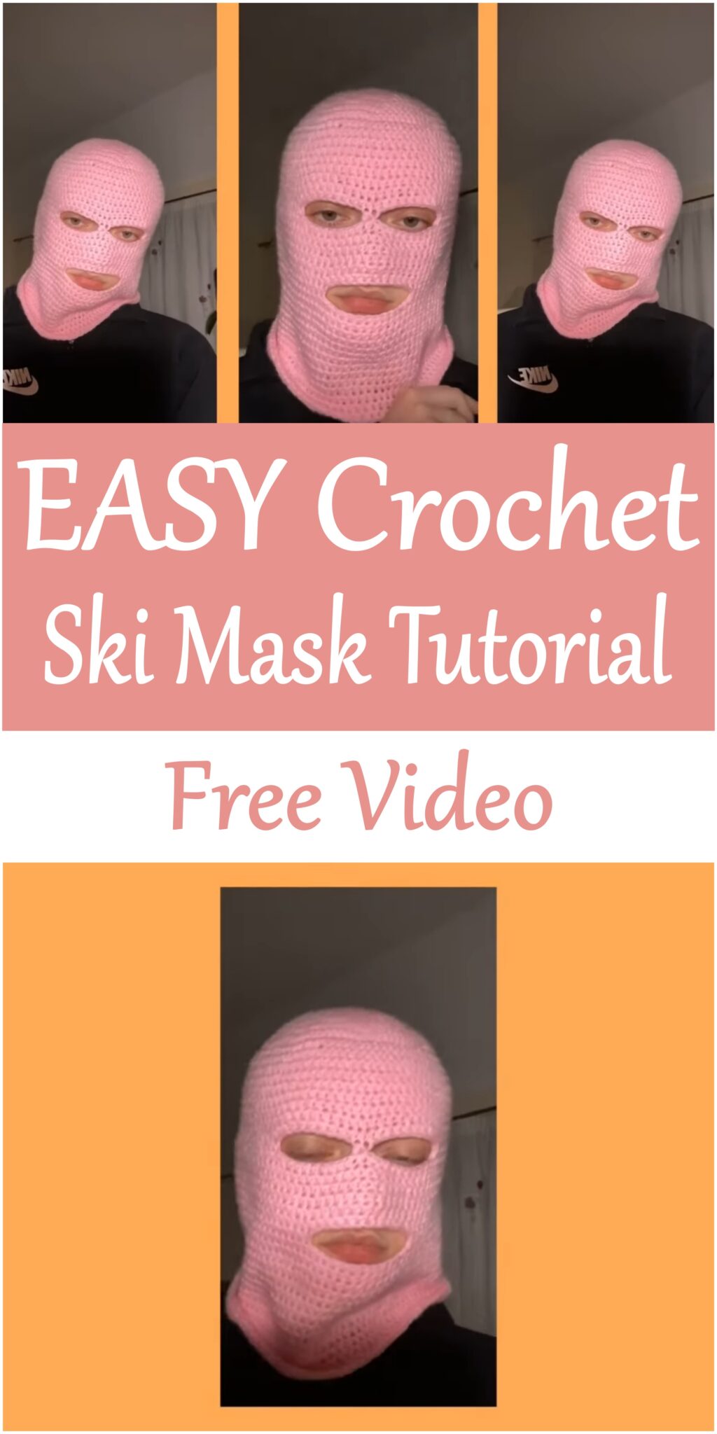 Sugar Skull Ski Mask