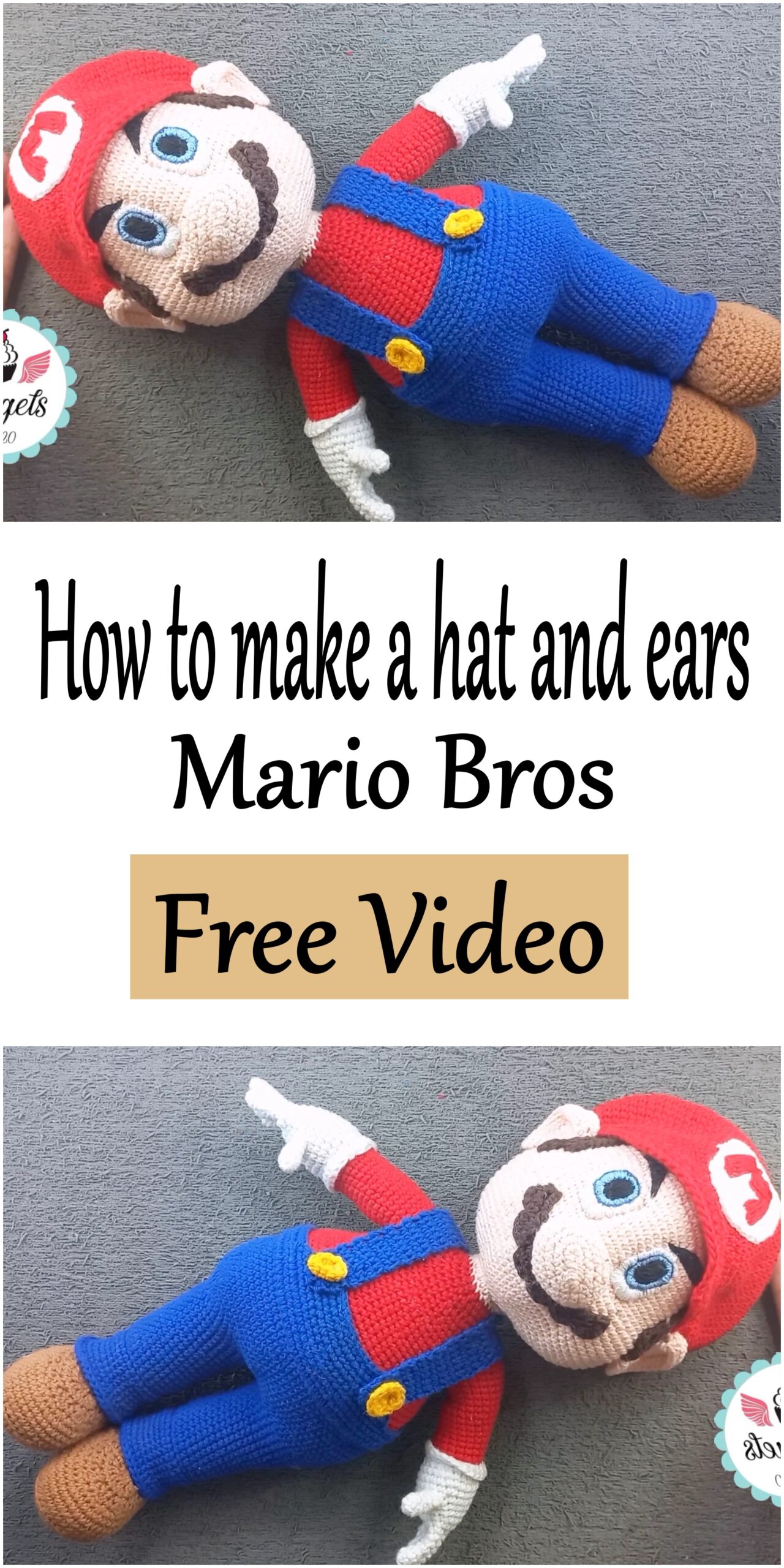 Crochet Mario Hat