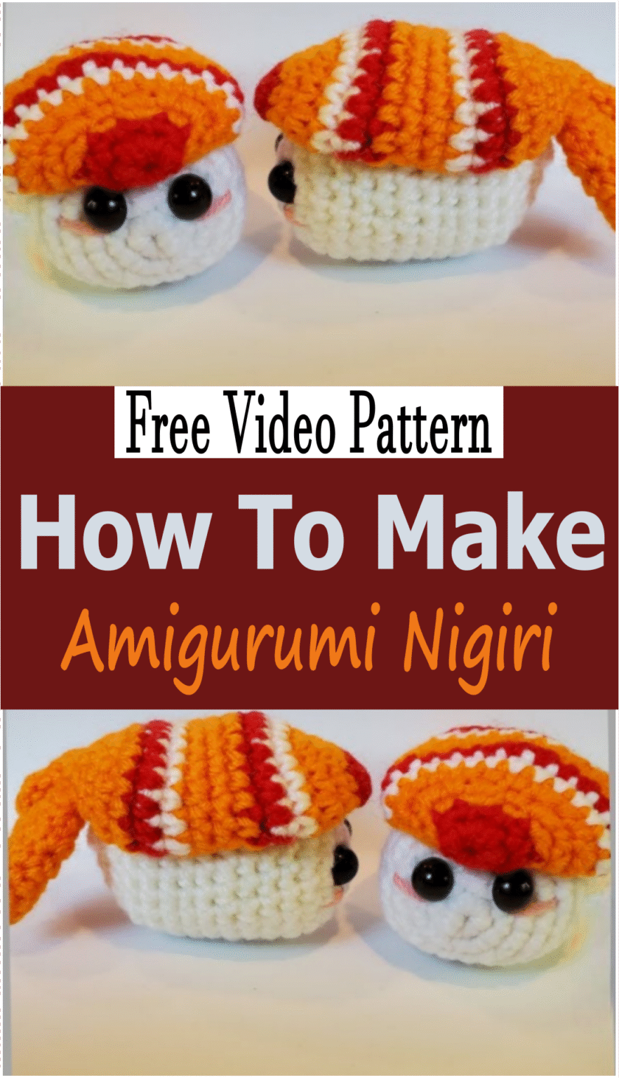 Crochet Sushi Amigurumi Patterns