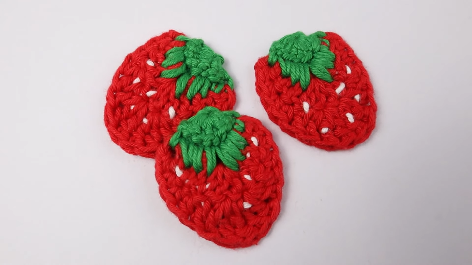 Crochet Strawberry Pattern