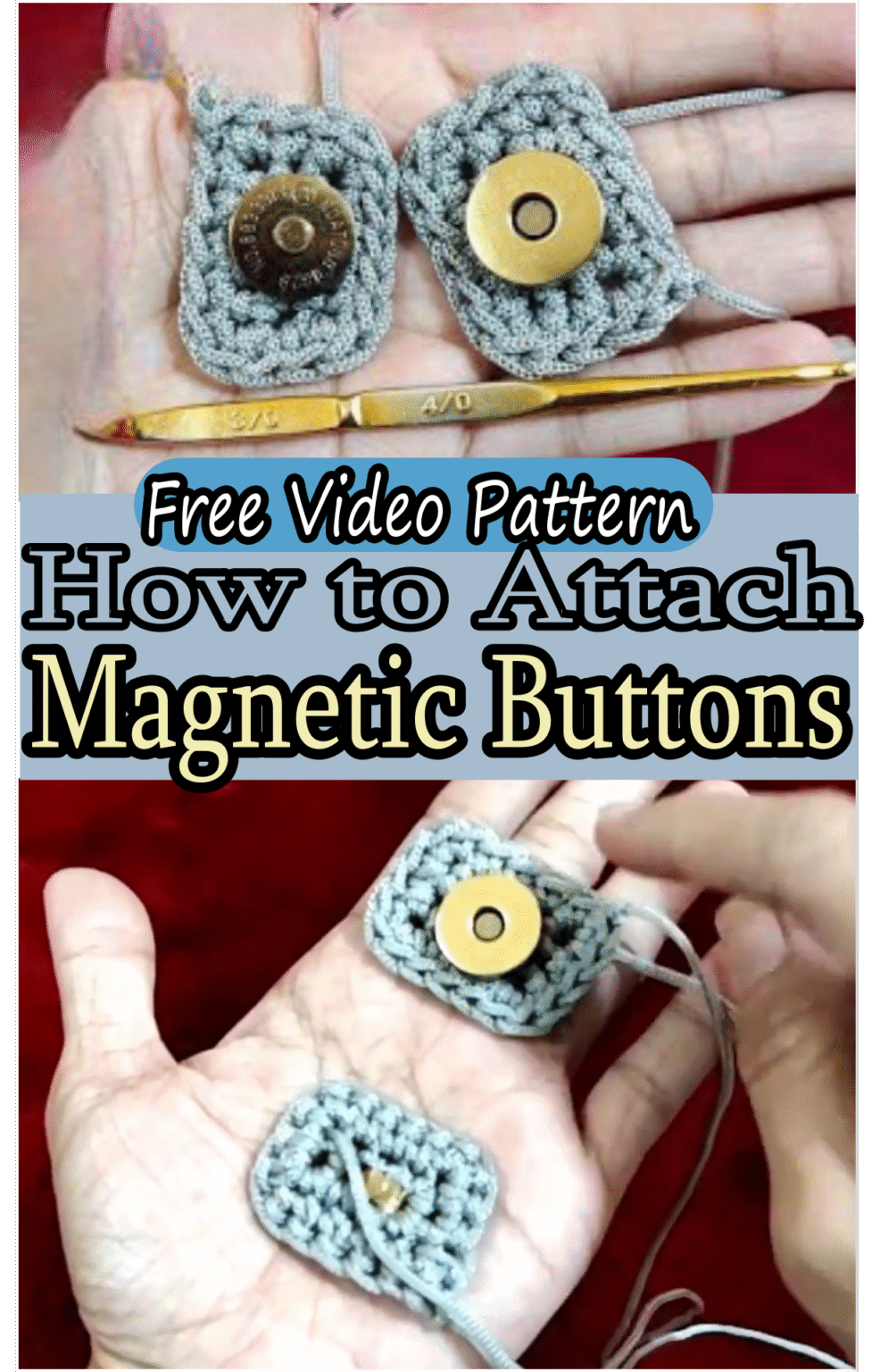 Crochet Button Base Patterns
