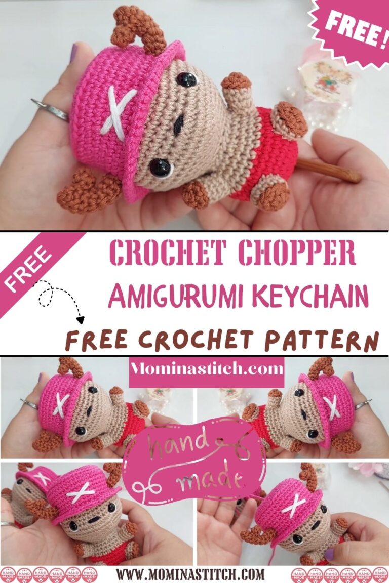 Crochet Chopper Tony Tony Amigurumi