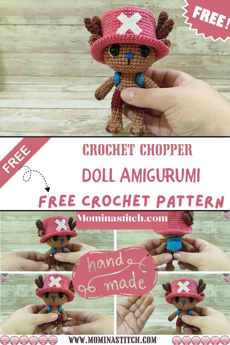Crochet Chopper Tony Tony Amigurumi