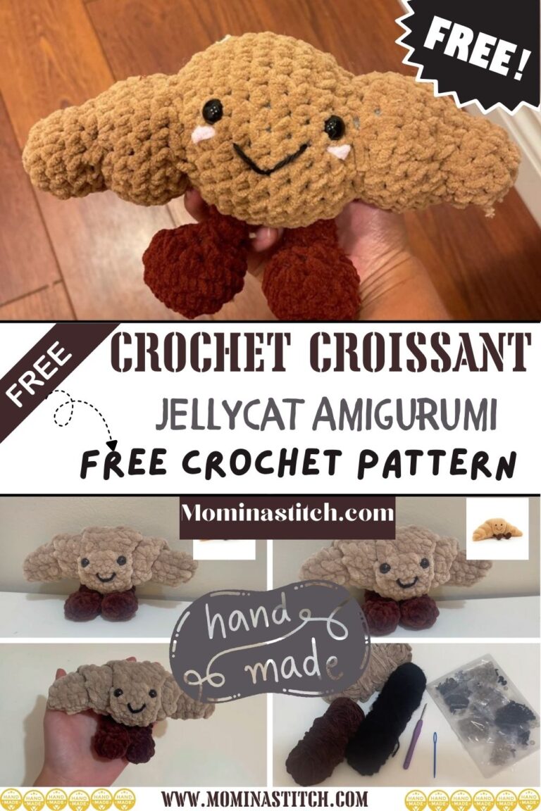 Crochet Croissant Amigurumi Patterns