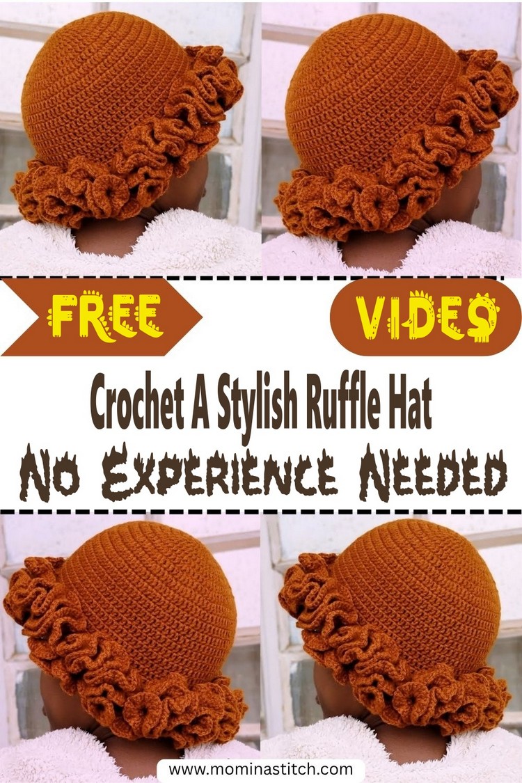Crochet Ruffle Mesh Hat Patterns