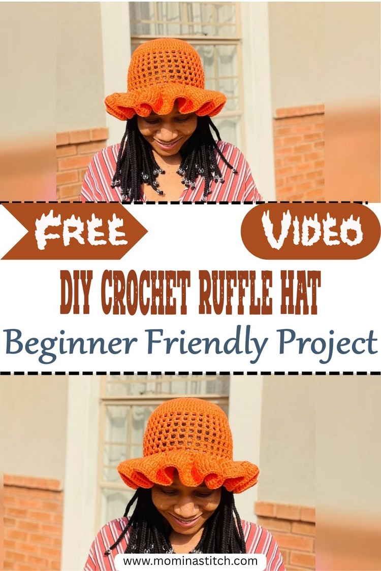 Crochet Ruffle Mesh Hat Patterns