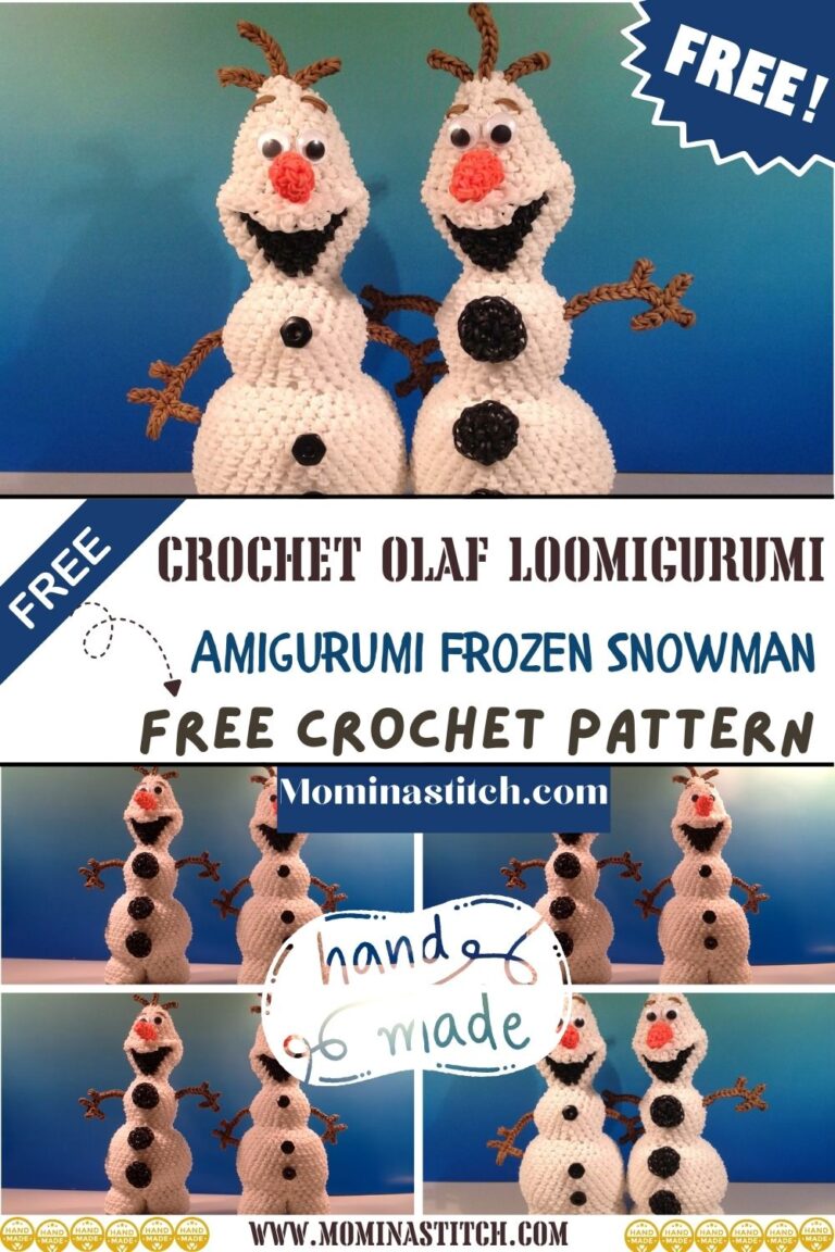 Crochet Olaf Snowman Amigurumi