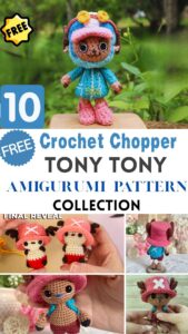Crochet Chopper Tony Tony Amigurumi