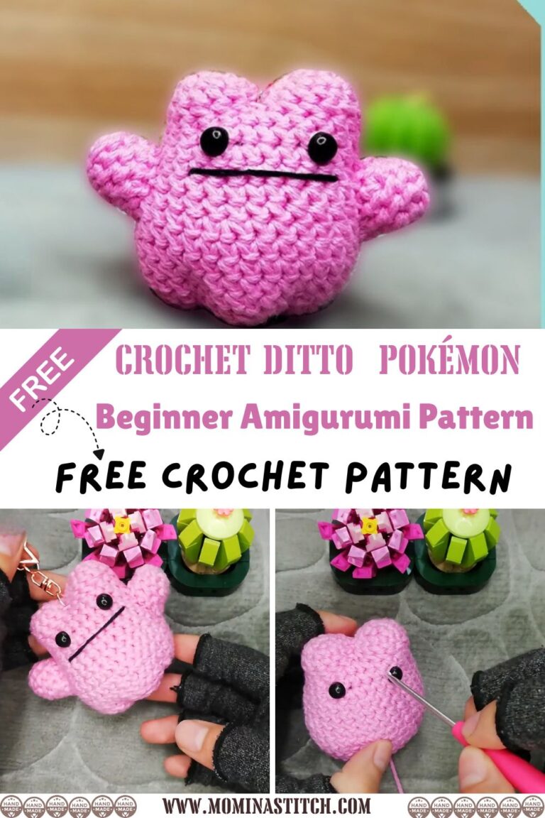 Crochet Ditto Pokémon Amigurumi Patterns