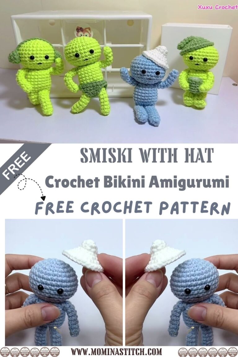 Crochet Smiski Amigurumi Toy Patterns