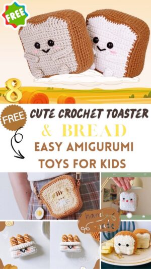 Crochet Toaster & Bread Patterns