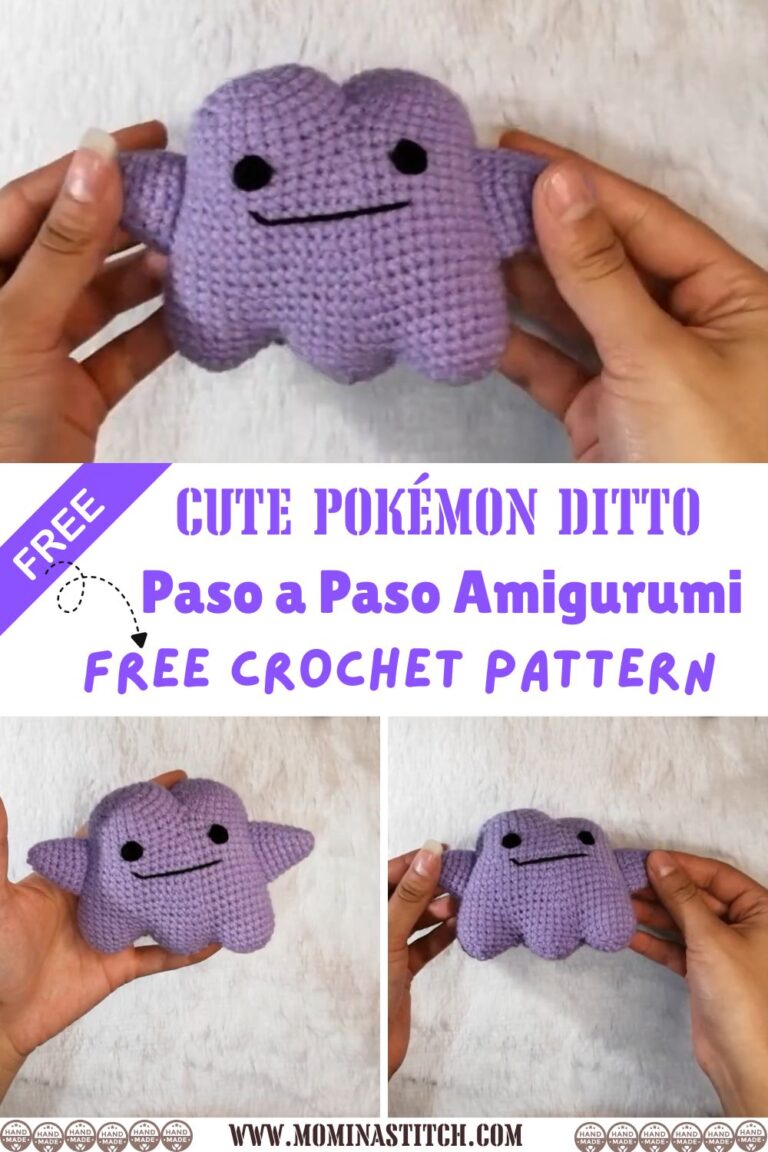 Crochet Ditto Pokémon Amigurumi Patterns