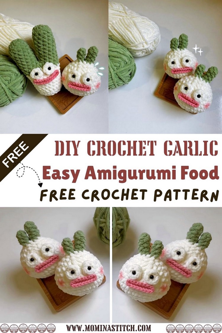 Crochet Spring Onion Amigurumi