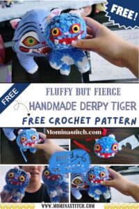Crochet Derpy Tiger