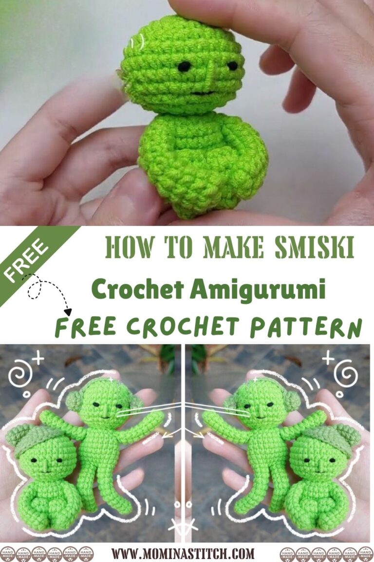 Crochet Smiski Amigurumi Toy Patterns